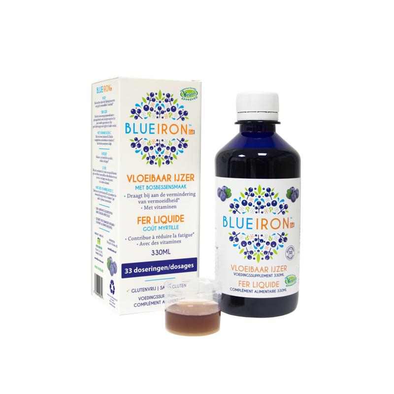 Blueiron Original Vloeibaar Ijzer | 330ml | Blueiron | eFarma Apotheek ...