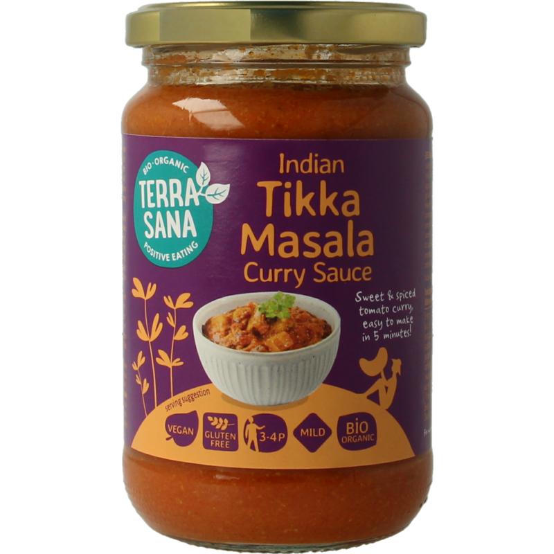 Curry Saus Tikka Masala Bio Curry Saus Tikka Masala Bio