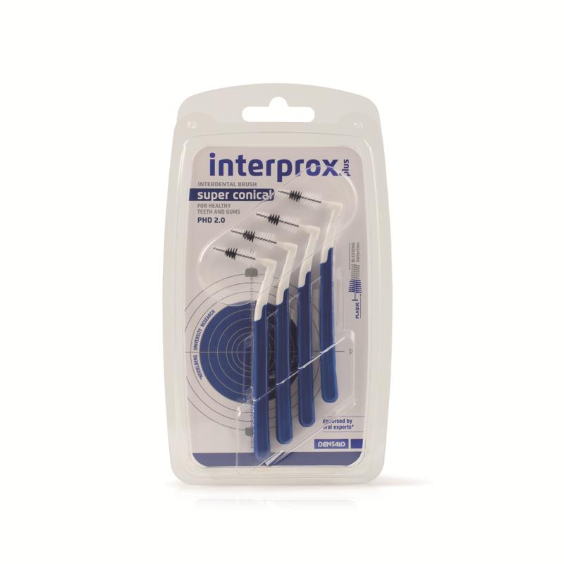Interprox Plus Super Conical Donkerblauw