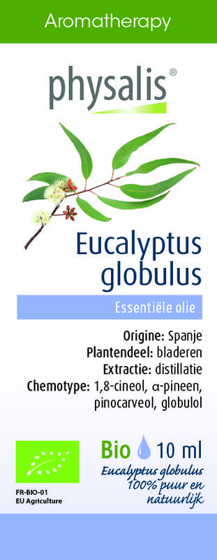 Eucalyptus Globulus Bio | 30ml | Physalis | eFarma Apotheek En Drogist