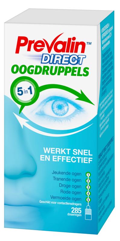 Prevalin Direct Oogdruppels | 10ml | Prevalin | eFarma Apotheek En Drogist