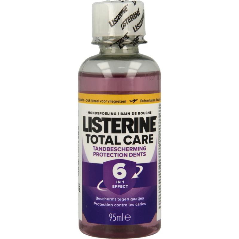 Mondwater Total Care Mini | 95ml | Listerine | eFarma Apotheek En Drogist
