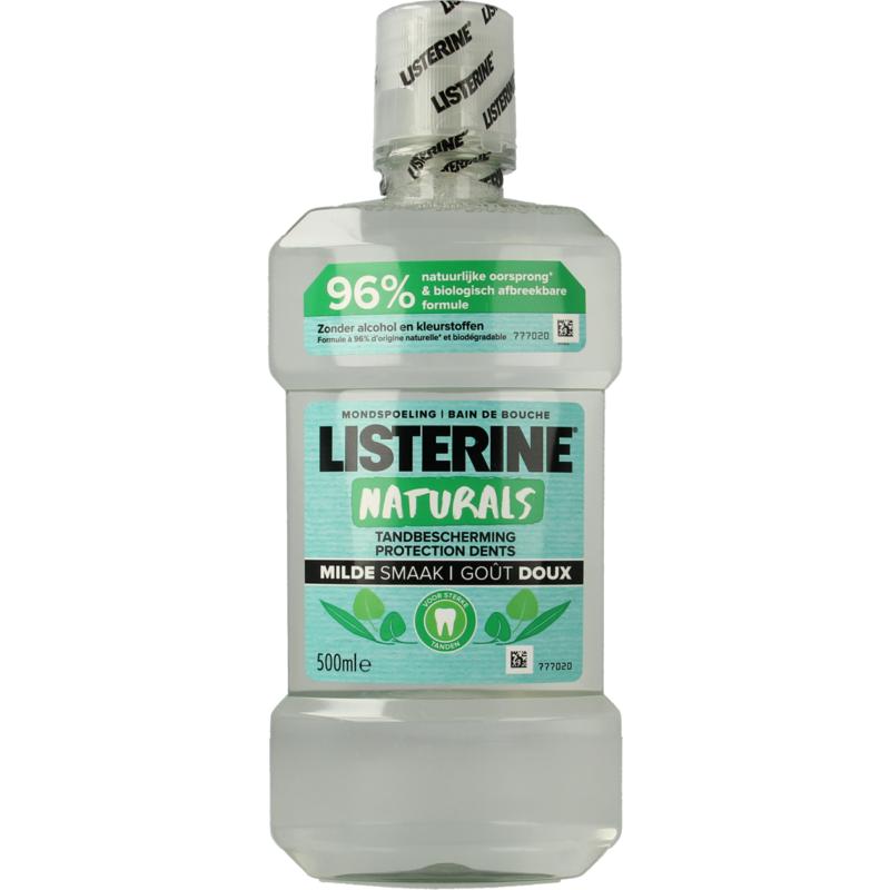 Mondwater Naturals | 500ml | Listerine | eFarma Apotheek En Drogist