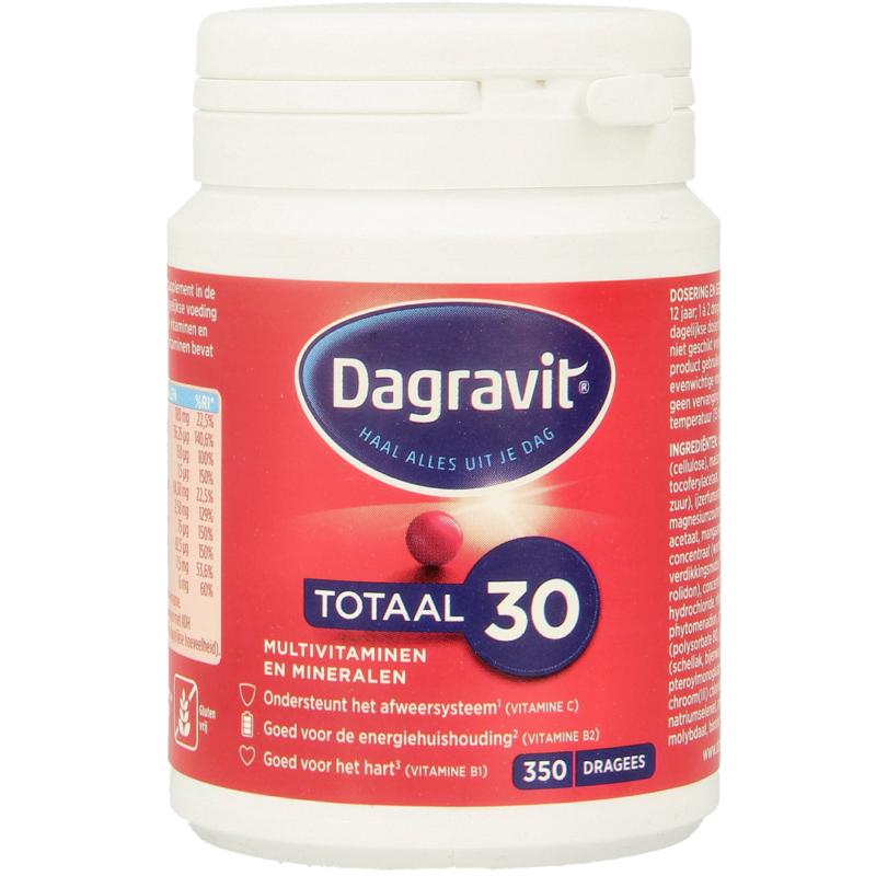 Dagravit Totaal 30 Dragee | 350st | Dagravit | eFarma Apotheek En Drogist