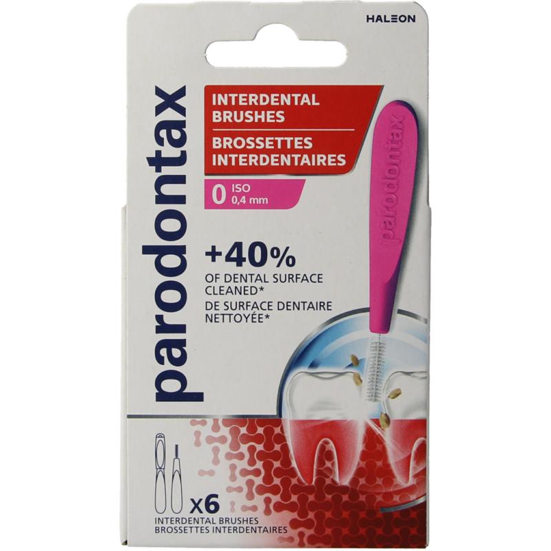 Parodontax Interdental Brush 0,4mm | 6st | Parodontax | eFarma Apotheek ...