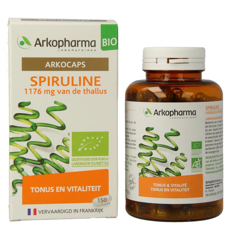 Arkocaps Spirulina Capsule | 150st | Arkocaps | eFarma Apotheek En Drogist