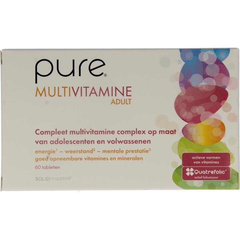 Pure Multivitamine Volwassen | eFarma Apotheek En Drogist