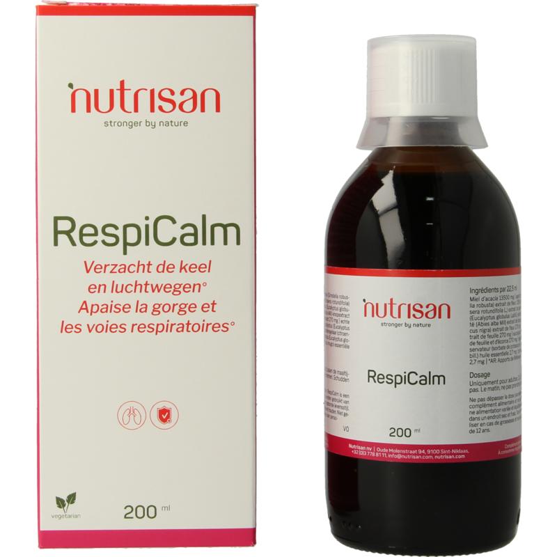 Respicalm (siroop) | 200ml | Nutrisan | eFarma Apotheek En Drogist