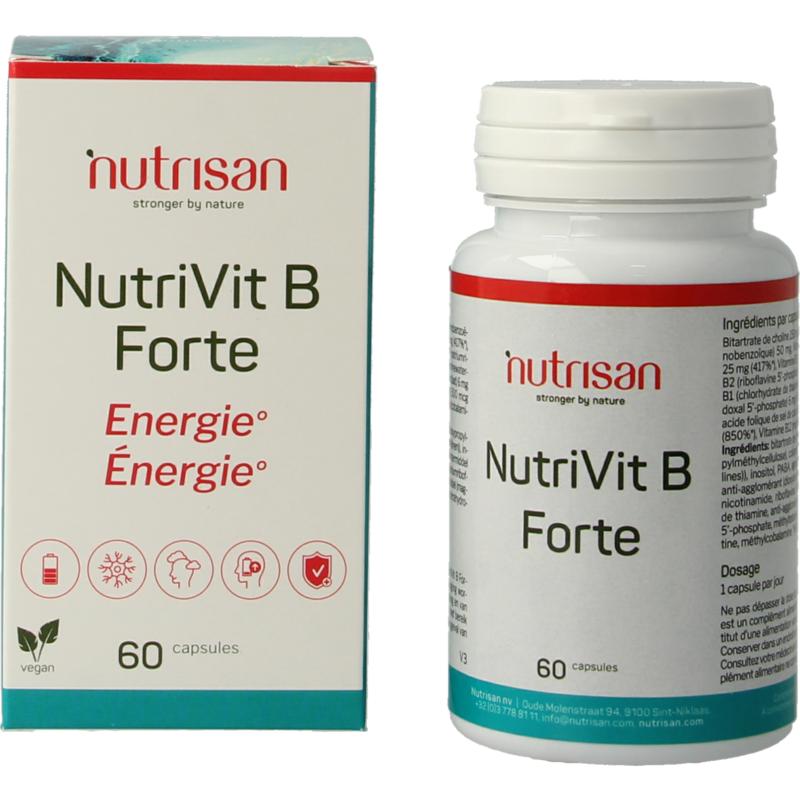 Nutrivit B Forte | 60vc | Nutrisan | eFarma Apotheek En Drogist