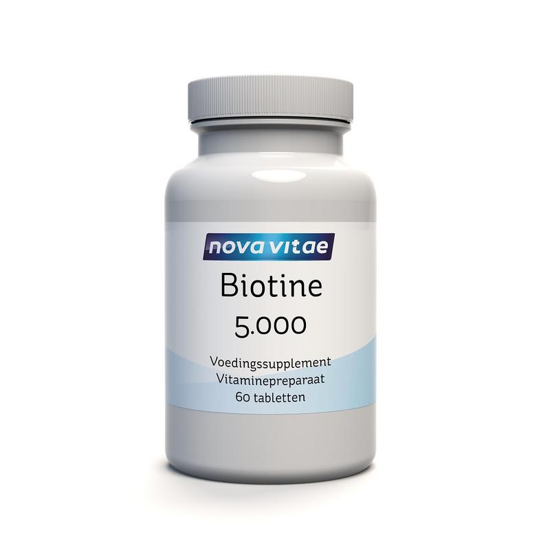 Nova Vitae Biotine Tablet 5000mcg