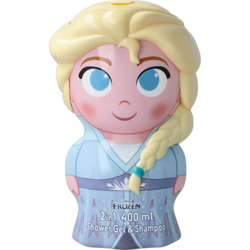Frozen Elsa 2d Figure Shower & Shampoo