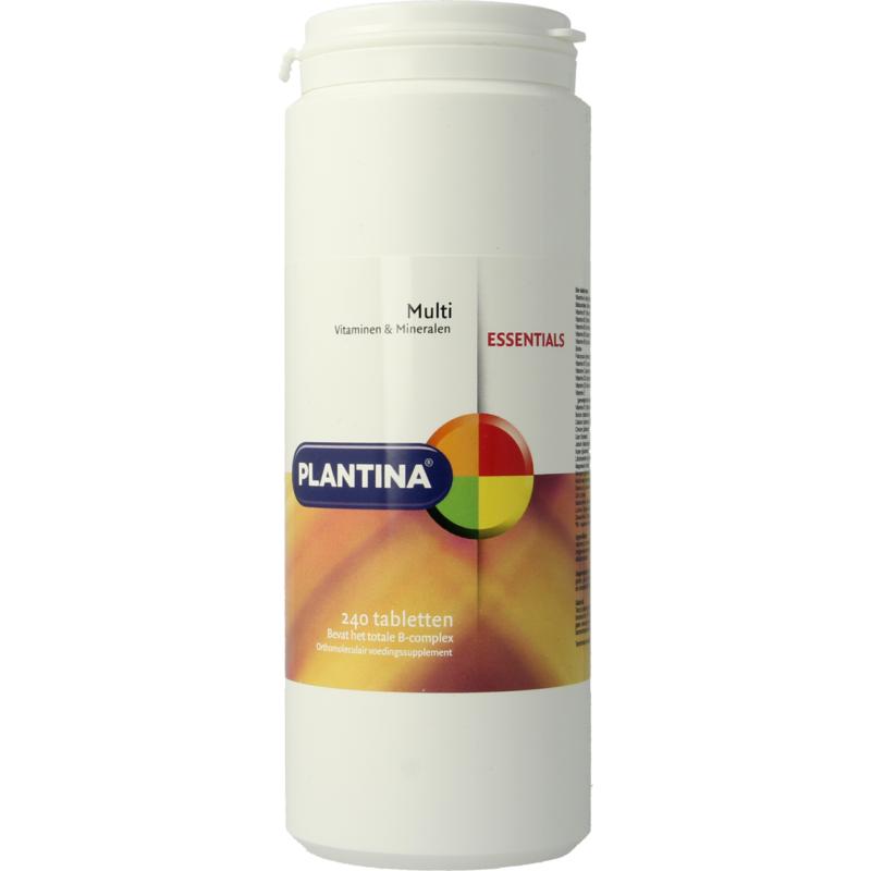 Plantina Multivitamine Capsules | 240st | Plantina | eFarma Apotheek En ...