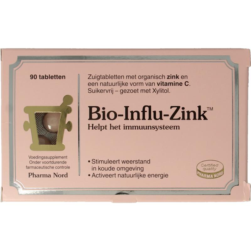 Bio Influ Zink Tablet | 90st | Pharma Nord | eFarma Apotheek En Drogist