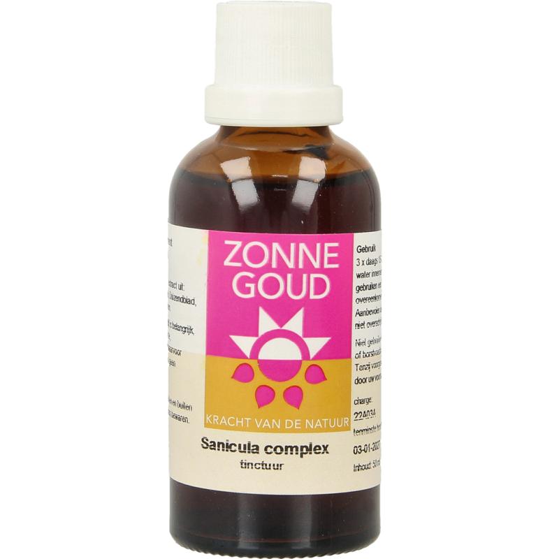 Sanicula Complex Tinctuur | 50ml | Zonnegoud | eFarma Apotheek En Drogist