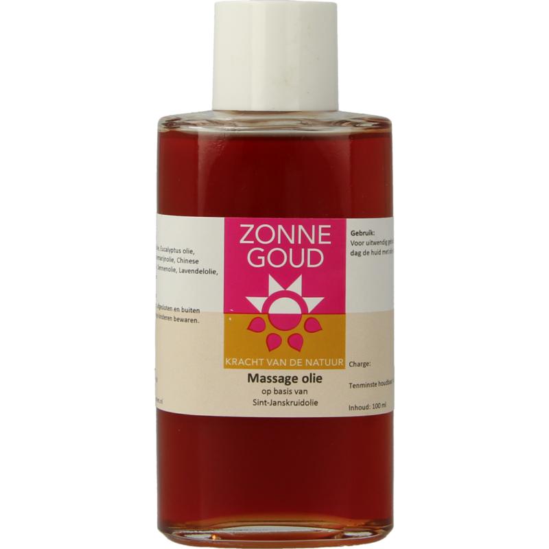 Massage Olie 100ml Zonnegoud Efarma Apotheek En Drogist
