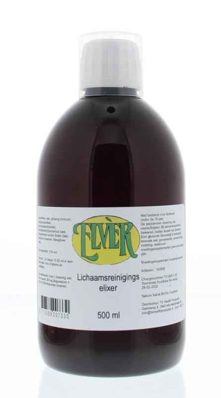Lichaamsreinigende Elixer Elver | 500ml | Cruydhof | eFarma Apotheek En ...
