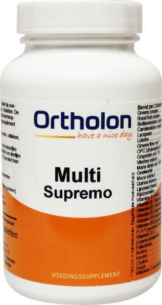 Ortholon Multi Supremo Tablet | 60st | Ortholon | eFarma Apotheek En ...