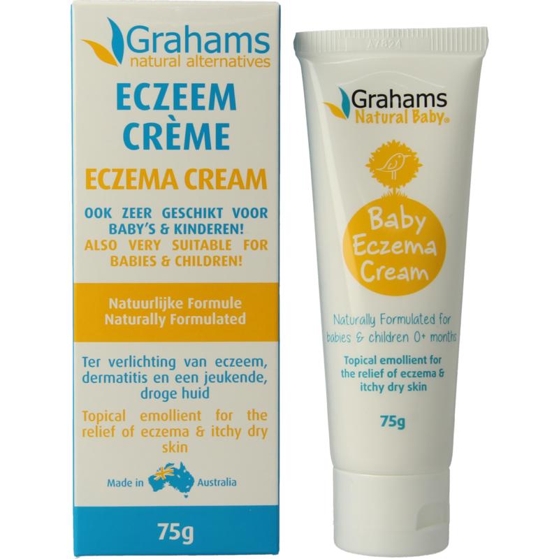 Grahams Eczeemcreme | 75g | Grahams | eFarma Apotheek En Drogist