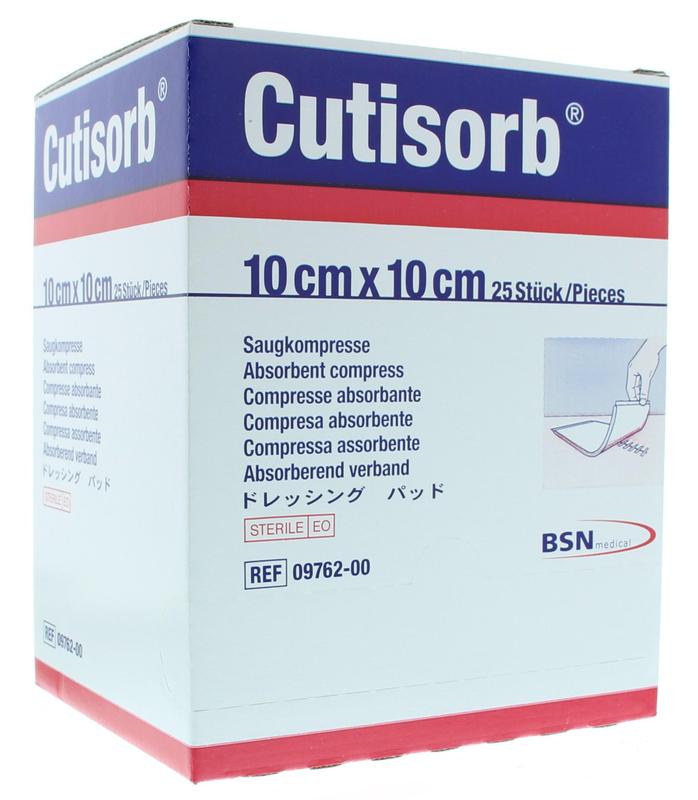 Cutisorb Kompres 10x10cm St