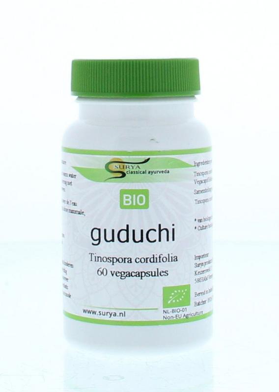 Bio Guduchi | 60ca | Surya | eFarma Apotheek En Drogist