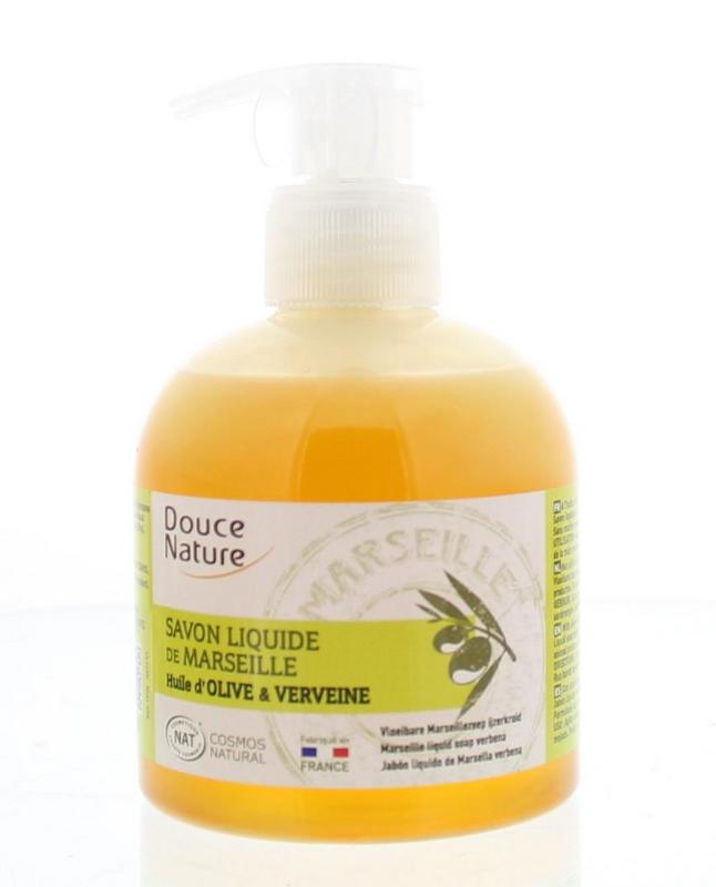 Zeep Marseille Vloeibaar Ijzerkruid/verbena Bio | 300ml | Douce Nature ...