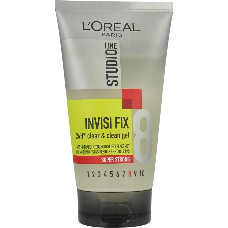Studio Line Invisible Fix Gel Super Strong | 150ml | Studio Line ...