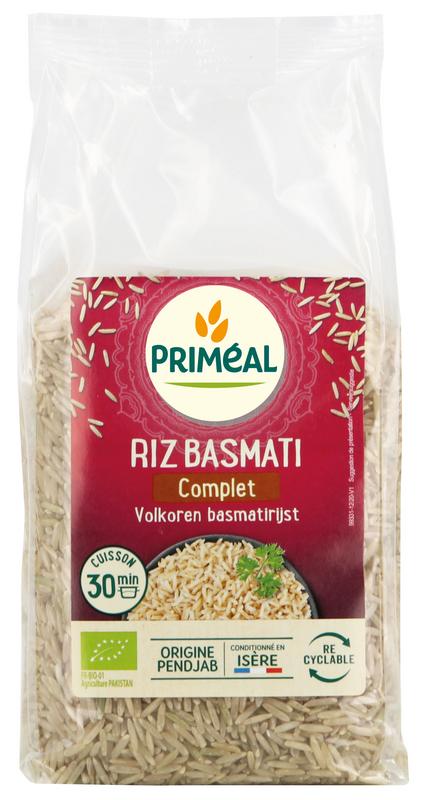 Volkoren Basmati Rijst Bio | 500g | Primeal | eFarma Apotheek En Drogist