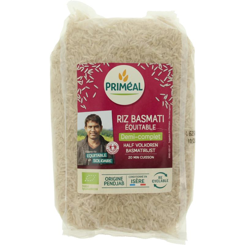 Halfvolkoren Basmati Rijst Bio | 1000g | Primeal | eFarma Apotheek En ...