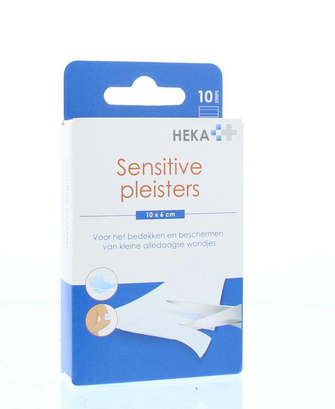 Heka Pleister Sensitive 10x6cm | 10st | Heka Klein | eFarma Apotheek En ...