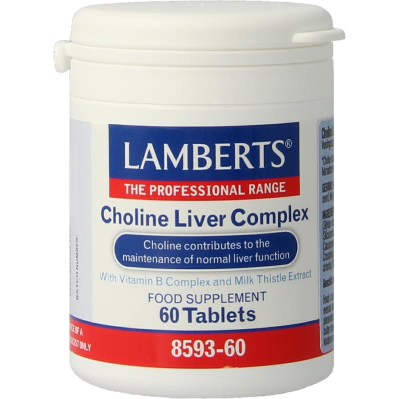 Lever Complex Lamberts Tablet | 60st | Lamberts | eFarma Apotheek En ...