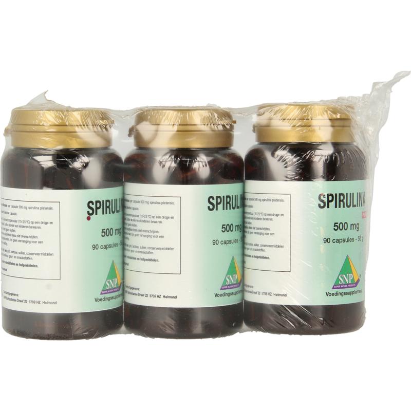 Spirulina 500mg Puur Aktief 2 + 1