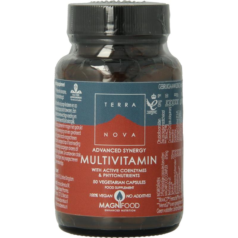 Terranova Advanced Synergy Multivitamin Vegacaps | 50st | Terranova | eFarma Apotheek En Drogist