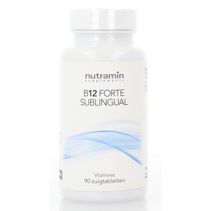 Ntm-B12 Forte Tablet Sublingual | 90st | Nutramin | eFarma Apotheek En ...