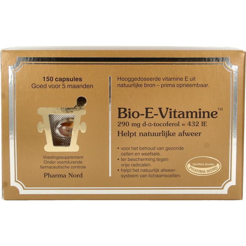 Bio E Vitamine Capsule 290mg | 150st | Pharma Nord | eFarma Apotheek En ...