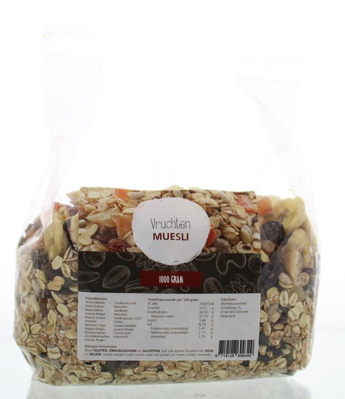 Vruchten Muesli | 1000g | Mijnnatuurwinkel | eFarma Apotheek En Drogist