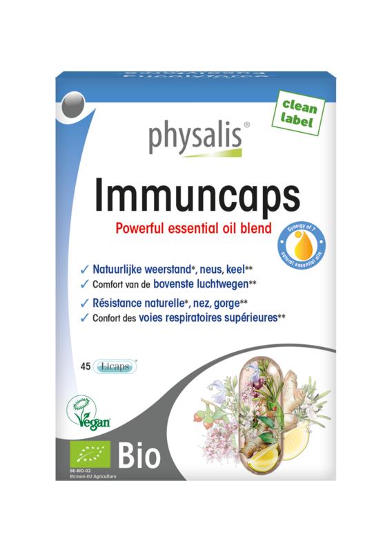 Immuncaps Bio | 45sft | Physalis | eFarma Apotheek En Drogist