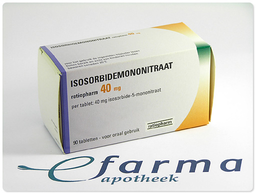 isosorbidemononitraat - Medicijnen - Medicijninformatie | eFarma