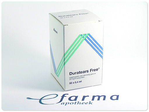 Duratears Free Single Dose Oogdr 20mg/ml Tub 0,4ml online bestellen