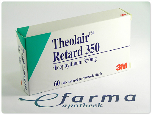 Theolair Retard Tablet Mga 350mg
