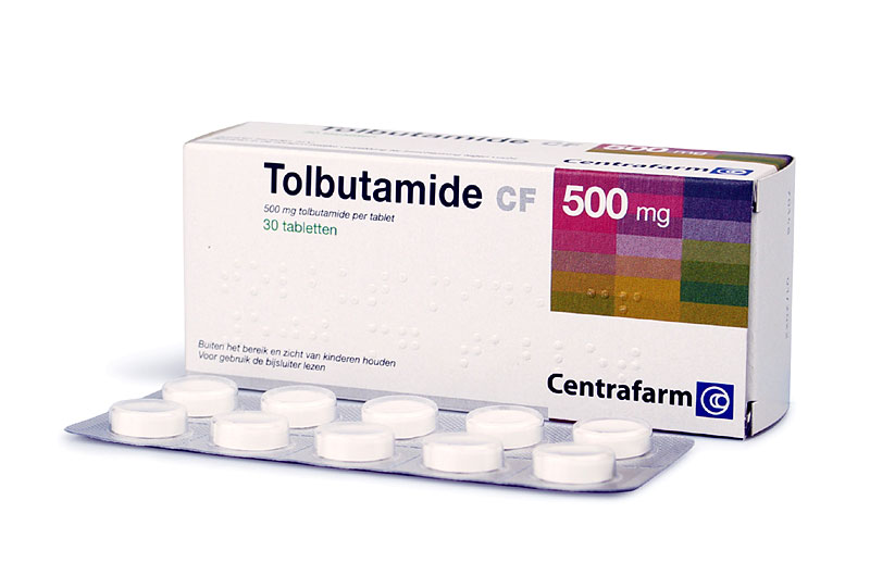 Tolbutamide Cf Tablet500mg | 30st | Centrafarm | eFarma Apotheek En Drogist