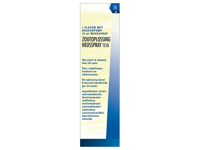 Zoutoplossing neusspray - Medicijnen - Medicijninformatie | eFarma